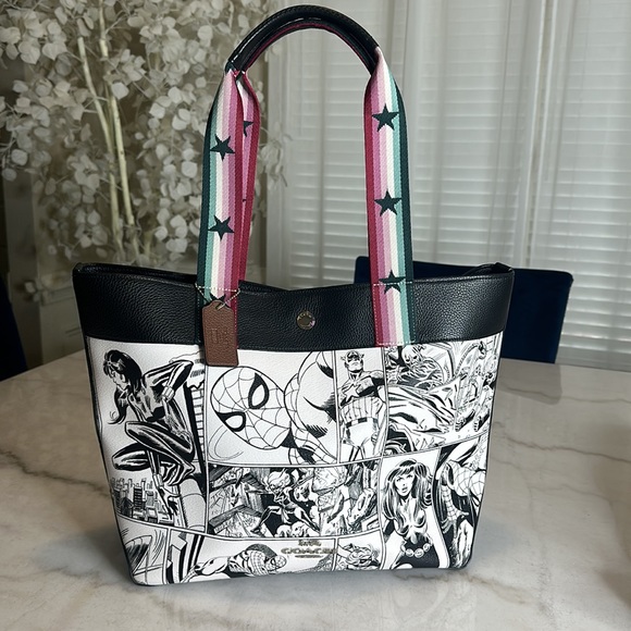 Coach | Bags | Coach Marvel Jes Tote Limited Exition Character Movie ...